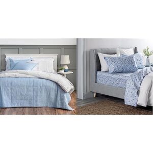 martha stewart quilt and sheet set