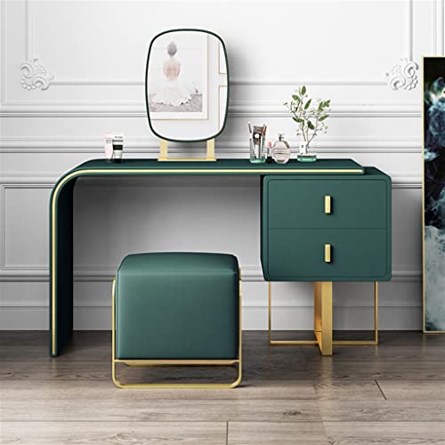 JFGJL Dressing Table Solid Wood Bedroom Furniture Home-Style Dressing Table Scandinavian Dressing Table