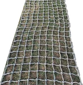 ekidaz hxrw rope net climbing net for kids safety net rope net climbing cargo netting for outdoor treehouse playground sets for backyards (size : 4 * 4m(12.12 * 12.12ft))