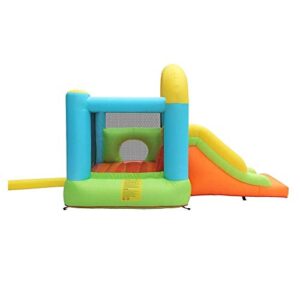 Castle Bouncer with Slide Inflatable Castle Playground Equipment Children's Play House Indoor and Outdoor Small Trampoline Inflatable Bouncy Castle