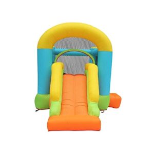 Castle Bouncer with Slide Inflatable Castle Playground Equipment Children's Play House Indoor and Outdoor Small Trampoline Inflatable Bouncy Castle