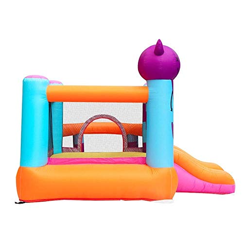 Bouncy Castles Inflatable Bouncy Castle,Large Inflatable Castle Children's Indoor Outdoor Playground Inflatables Bouncy Castles