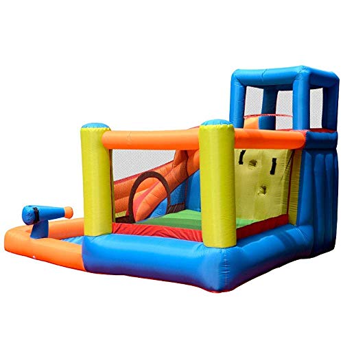 Castles Inflatable Castle Indoor and Outdoor Slide Playground Castle Large Bounce Bed Inflatables Castles