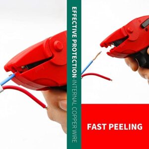 SOBOUR Pliers, Automatic Wire Stripping Plier Duckbill Wire Stripper Cutter Cable Scissors Electric Wire Easy Stripping Tool