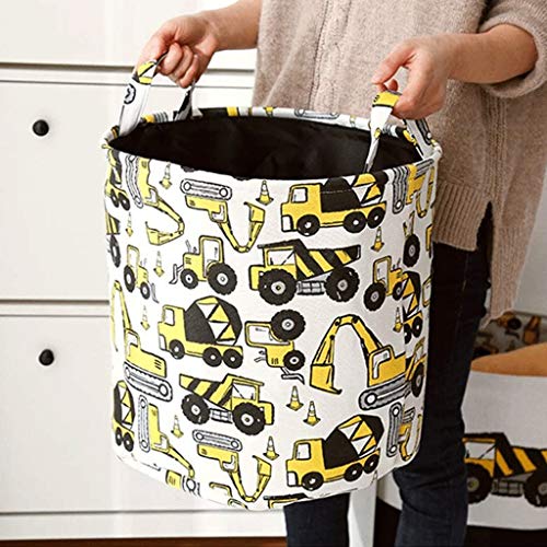 TBGFPO Cotton Rope Basket, Cover Storage Basket with Handles, decoration Clothes Hamper basket, baskets for extra large pillows or blankets Laundry