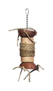 prevue pet products naturals hide & seek foraging bird toy 62815