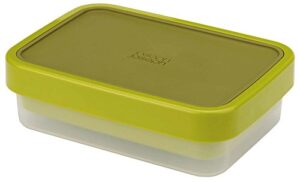 joseph joseph 81031 goeat compact 2-in-1 lunch box, green