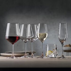 Spiegelau Style Sparkling Wine Glasses (Set of 4), Clear