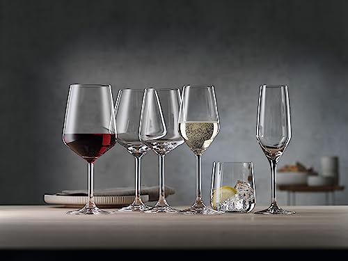 Spiegelau Style Sparkling Wine Glasses (Set of 4), Clear