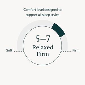 Leesa Original Foam 10" Mattress, Twin Size, Cooling Foam and Memory Foam / CertiPUR-US Certified / 100-Night Trial ,Grey