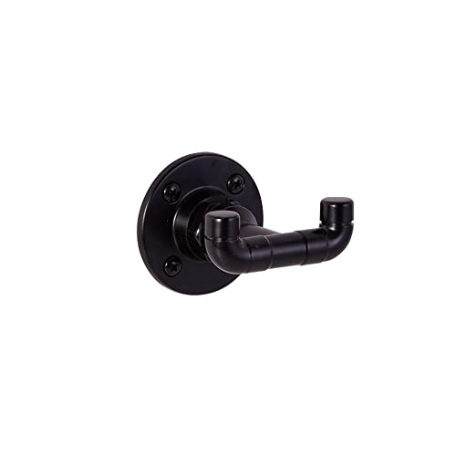 Design House 580688 Kimball Double Robe Hook, Satin Black