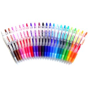 pilot juice gel ink ballpoint pen, 0.7 mm, 24 color set(japan import) [komainu-dou original package]