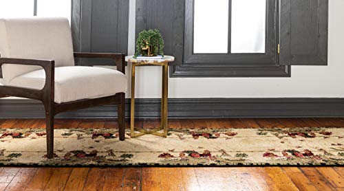 Unique Loom Barnyard Collection Area Rug - Farm (2' 7" x 10' Runner, Cream/ Black)