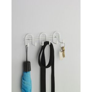 closetmaid stainless steel 6-hook utility organizer