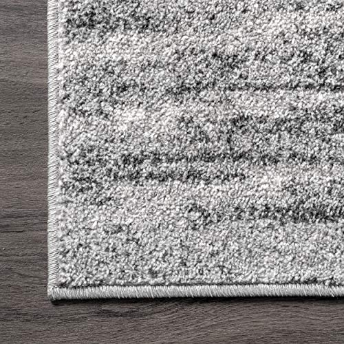 nuLOOM Sherill Abstract Transitional Area Rug, 5x8, Gray