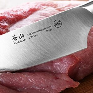 Cangshan N Series 59106 German Steel Forged Chef's Knife, 8-Inch