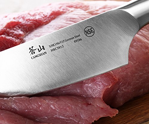 Cangshan N Series 59106 German Steel Forged Chef's Knife, 8-Inch