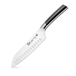 cangshan n series 59113 german steel forged santoku knife, 7-inch