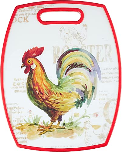 Cuisinart CCB-3PCROS 3-Piece Rooster Cutting Board Collection