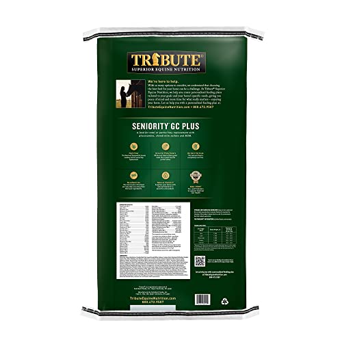 Kalmbach Feeds Tribute Maturity Textured Gc Plus for Horse, 50 lb