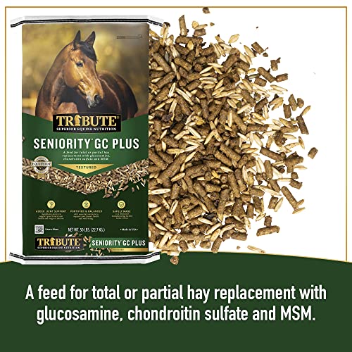 Kalmbach Feeds Tribute Maturity Textured Gc Plus for Horse, 50 lb