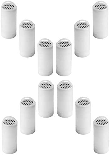 NISPIRA Charcoal Water Filter Replacements for Drinkwell 360 Pet Dog Cat Water Fountain, 12 Packs