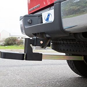 Heininger 4037 HitchMate TruckStep XL for Full Size Deep Pick-ups, Black,