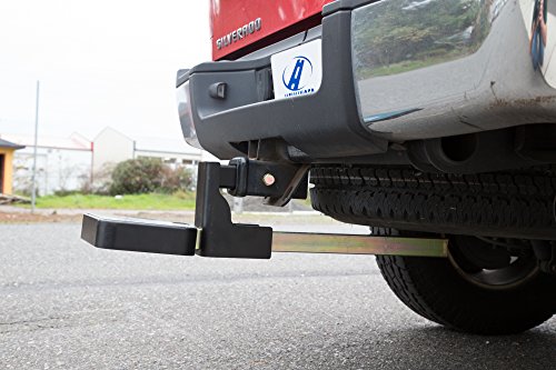 Heininger 4037 HitchMate TruckStep XL for Full Size Deep Pick-ups, Black,