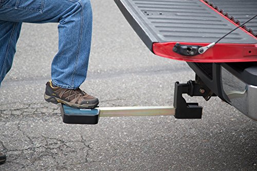 Heininger 4037 HitchMate TruckStep XL for Full Size Deep Pick-ups, Black,