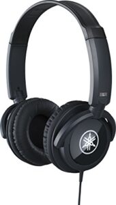 yamaha hph-100b dynamic closed-back headphones, black