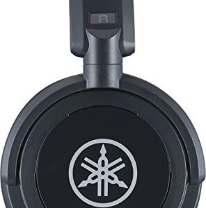 Yamaha HPH-100B Dynamic Closed-Back Headphones, Black