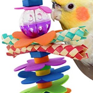 Bonka Bird Toys 1861 Flower Power Bird Toy Parrot cage Toys Cages Cockatiel parrotlet Conure