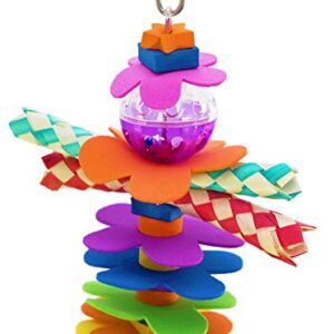 Bonka Bird Toys 1861 Flower Power Bird Toy Parrot cage Toys Cages Cockatiel parrotlet Conure