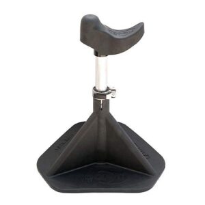 hoof-it blacksmith farrier horse hoof stand, black