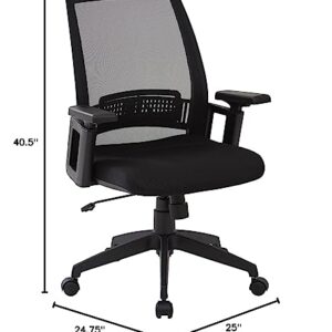 Work Smart SPX61522-3 Office Chair, Black