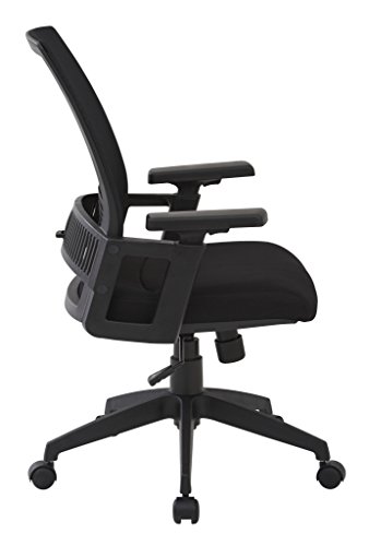 Work Smart SPX61522-3 Office Chair, Black