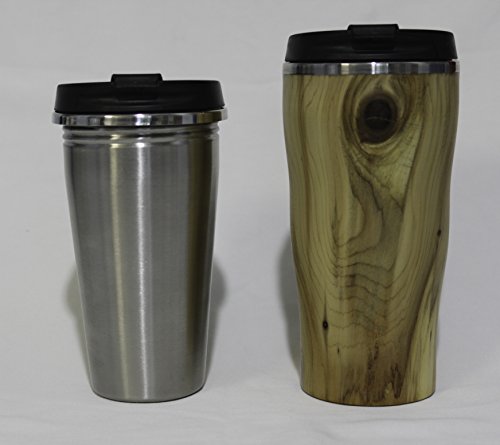 Travel Mug Wood Turning Kit w/spill proof lid 16oz