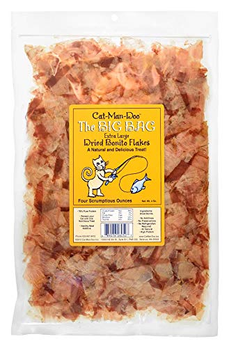 Cat-Man-Doo- Dried Bonito Flakes Pet Treat, X-Large 2 Pack