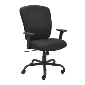 alera alemt4510 alera mota series big and tall chair, black