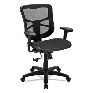 alera aleel42b18 alera elusion series air mesh mid-back swivel/tilt chair, black