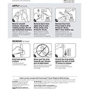 Command Modern Metal, Medium, 1 (MR12-SS-ES) Hook, 16 Count