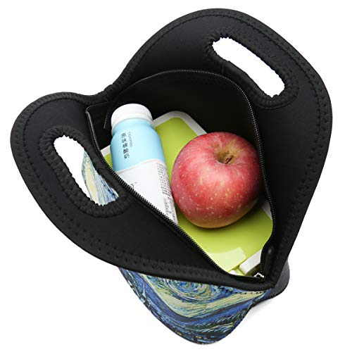 icolor Thermal Neoprene Insulated Lunch Portable Carry Tote Picnic Storage Bag Lunch box Handbag Cooler warm Pouch