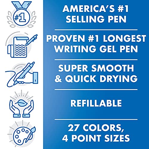 Pilot G2 Bold Point Retractable Gel Pens