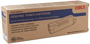 okidata 44315304 c610 series black toner cart