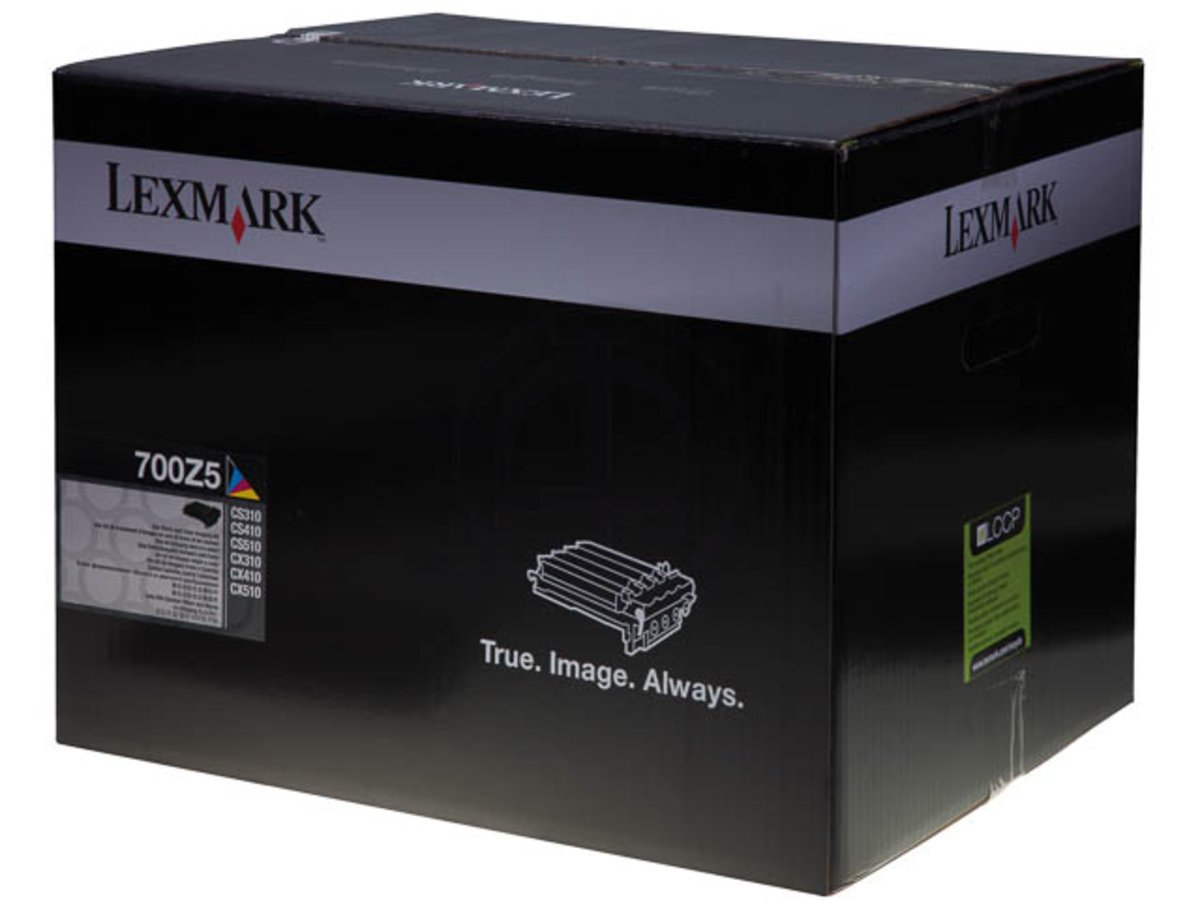 Lexmark 70C0z50 Imaging Kit, Black/Tri-Color - in Retail Packaging