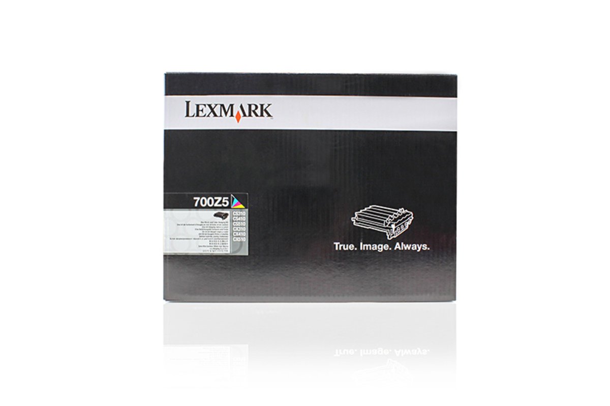 Lexmark 70C0z50 Imaging Kit, Black/Tri-Color - in Retail Packaging