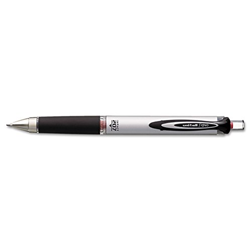 uni-ball 65872 Impact 207 Rollerball Retractable Gel Pen, Red Ink, Bold, 1/Ea