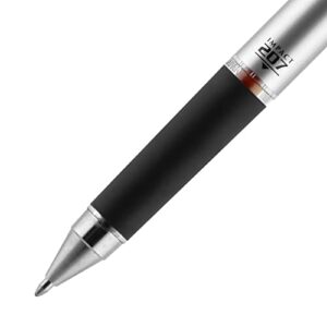 uni-ball 65872 Impact 207 Rollerball Retractable Gel Pen, Red Ink, Bold, 1/Ea