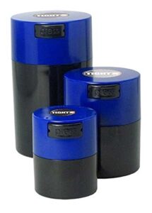 tightvac with box dark blue caps/black bodies set of 3