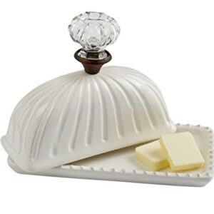 Mud Pie Door Knob Butter Dish